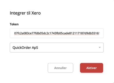 Xero - How to connect to Quickorder